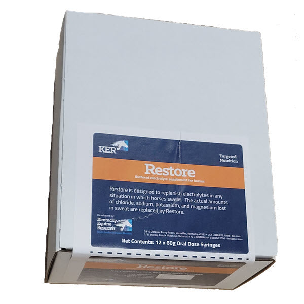 Restore® Paste Buffered Electrolyte for Horses – KER Targeted Nutrition